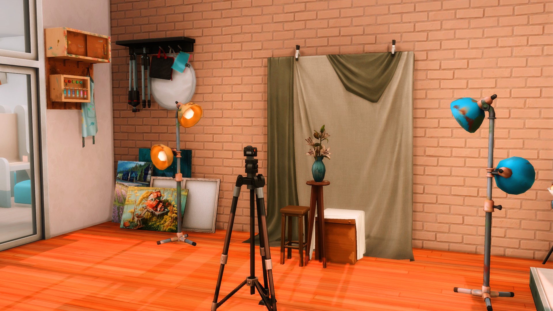 Creative Spaces in The Sims 4: Artist Studio Kit Build & Review ...