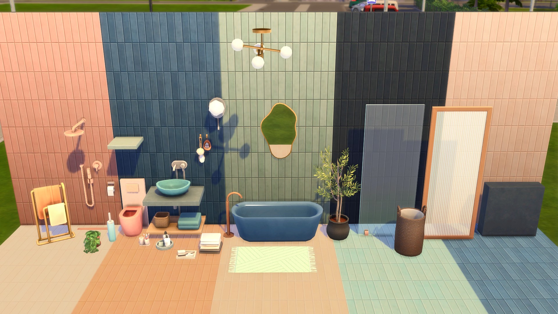 The Sims 4 Creator Kits Review: Sleek Bathroom & Sweet Allure ...